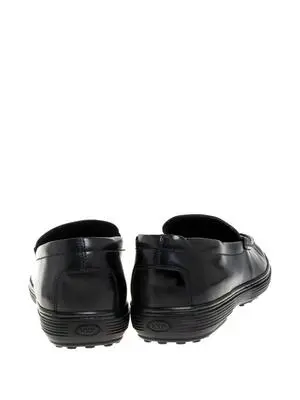 TOD'S Patent Leather Penny Keeper Loafers