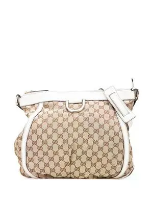 Gucci Gg Canvas Abbey D-ring Crossbody Bag - Brown
