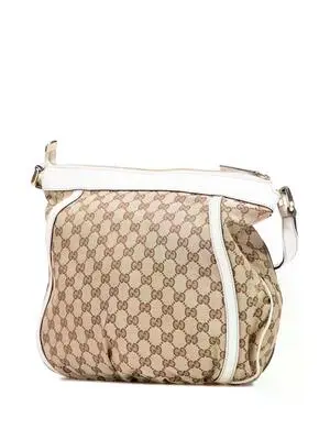 Gucci Gg Canvas Abbey D-ring Crossbody Bag - Brown
