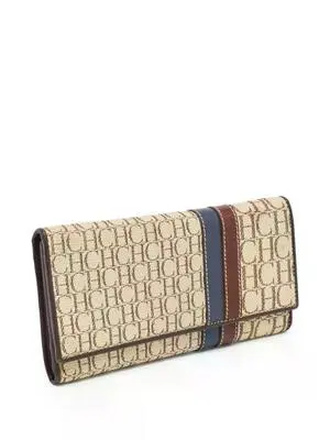Carolina Herrera Monogram-pattern Wallet