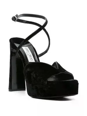 JIMMY CHOO 125mm Karli Heeled Sandals