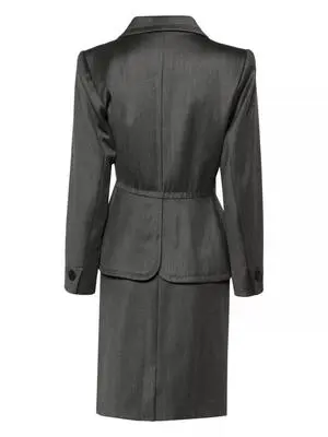 Saint Laurent 1980s Wool Skirt Suit