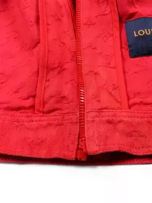 LOUIS VUITTON Monogram Zip-up Jacket