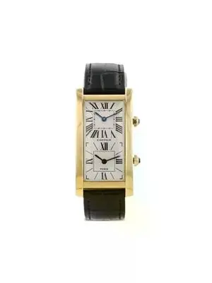 CARTIER 1990s Tank Cintree 23mm - White