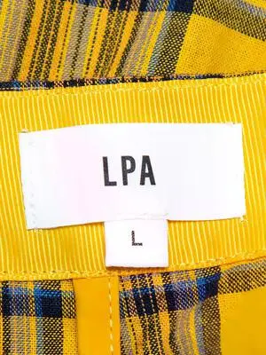 Lpa Plaid Trousers