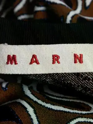 Marni Paisley-jacquard Mini Dress