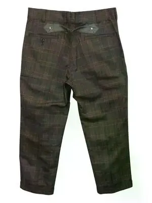 Junya Watanabe Plaid Cotton Trousers