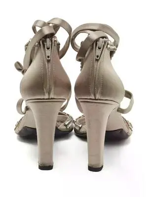 Gucci 95mm Crystal-embellished Sandals