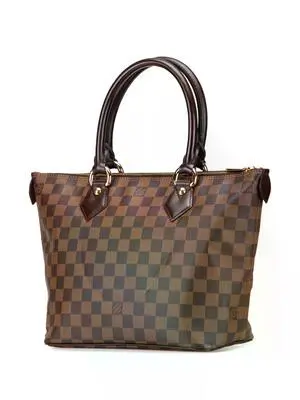LOUIS VUITTON 2007 Damier Ebene Saleya Pm Handbag - Brown
