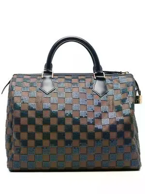 LOUIS VUITTON 2013 Speedy 30 Tote Bag - Blue