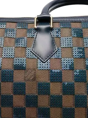 LOUIS VUITTON 2013 Speedy 30 Tote Bag - Blue