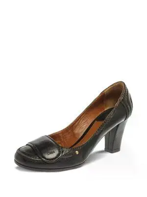 Chloé 70mm Leather Heeled Pumps