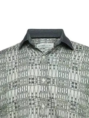 Etro Geometric-pattern Cotton Shirt