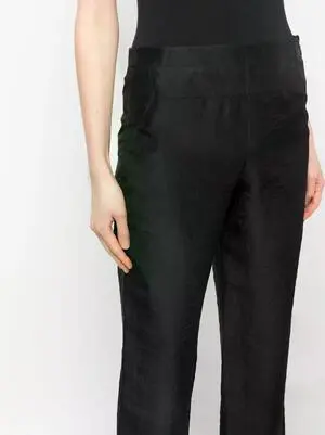 Giorgio Armani 2000s Wide-legged Silk Trousers