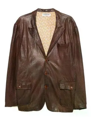 A.N.G.E.L.O. VINTAGE CULT 1990s Leather Blazer