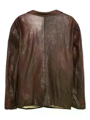 A.N.G.E.L.O. VINTAGE CULT 1990s Leather Blazer