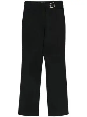 Gucci 2000s Logo-buckle Trousers