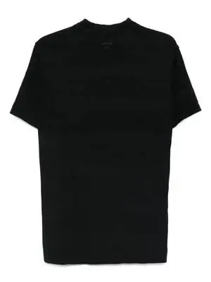 Comme Des Garçons 2000s Cotton Polo Shirt - Black