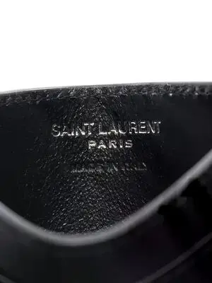 Saint Laurent Cassandre Leather Cardholder