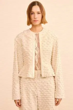 Ulla Johnson Rosalind Zip Peplum Jacket