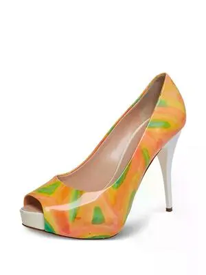 GIUSEPPE ZANOTTI 110mm Peep-toe Platform Pumps