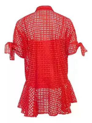 Carolina Herrera Embroidered Shirt