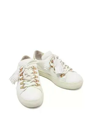 TOD'S Tassel-detail Sneakers - White