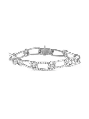 LB EXCLUSIVE 18k White Gold Diamond Bracelet - Silver
