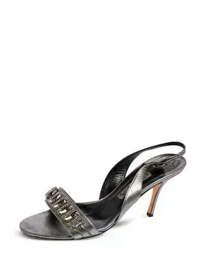 GINA 90mm Crystal-embellished Sandals