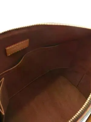 LOUIS VUITTON 2006 Lockit Monogram Handbag - Brown