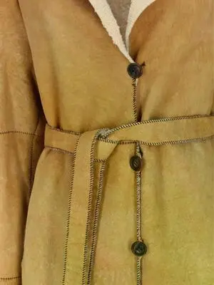 A.N.G.E.L.O. VINTAGE CULT 2000s Shearling-trim Coat
