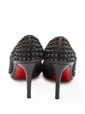 CHRISTIAN LOUBOUTIN 100mm Spike-embellished Pointed-toe Pumps