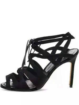 Manolo Blahnik 105mm Netochka Sandals