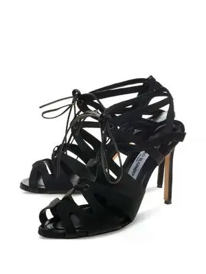 Manolo Blahnik 105mm Netochka Sandals