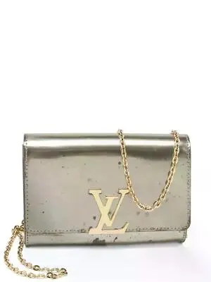 LOUIS VUITTON Pochette Louise Clutch Bag - Grey