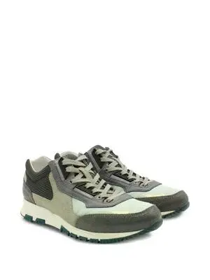 LANVIN Panelled Sneakers - Green