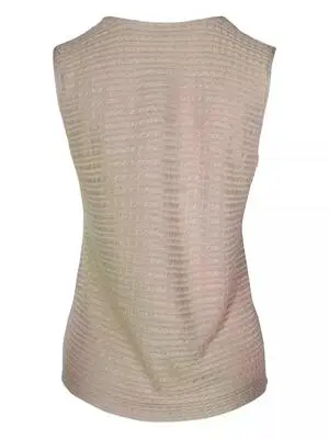 Giorgio Armani Knitted Sleeveless Top