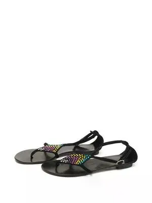 GIUSEPPE ZANOTTI Crystal-embellished Sandals