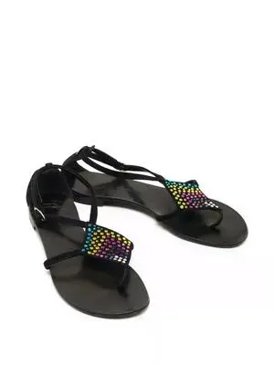 GIUSEPPE ZANOTTI Crystal-embellished Sandals