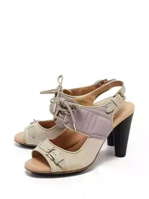 TOD'S Two-tone 100mm Sandals
