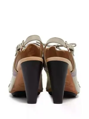 TOD'S Two-tone 100mm Sandals