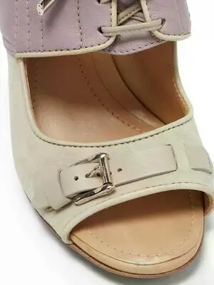 TOD'S Two-tone 100mm Sandals