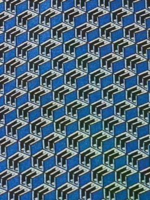 LANVIN Geometric-print Silk Tie