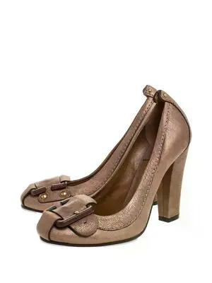 Chloé 100mm Leather Heeled Pumps