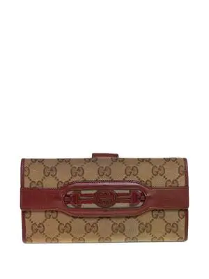 Gucci Gg Canvas Wallet - Neutrals