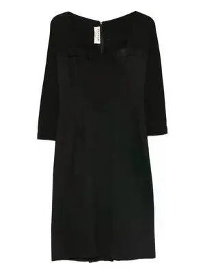 A.N.G.E.L.O. VINTAGE CULT 1950s Bow-detailed Midi Dress - Black
