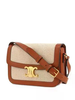 Celine Triomphe Shoulder Bag - Brown