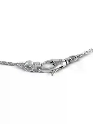 Gucci 18k White Gold Blind For Love Diamond Necklace