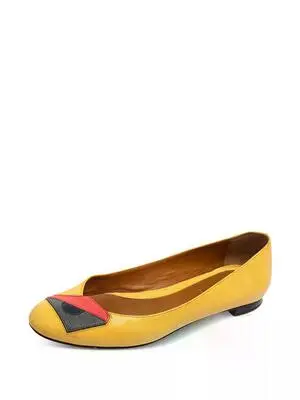Fendi Leather Ballet Flats