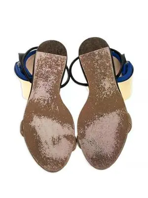 Chloé Buckle-detail Leather Sandals